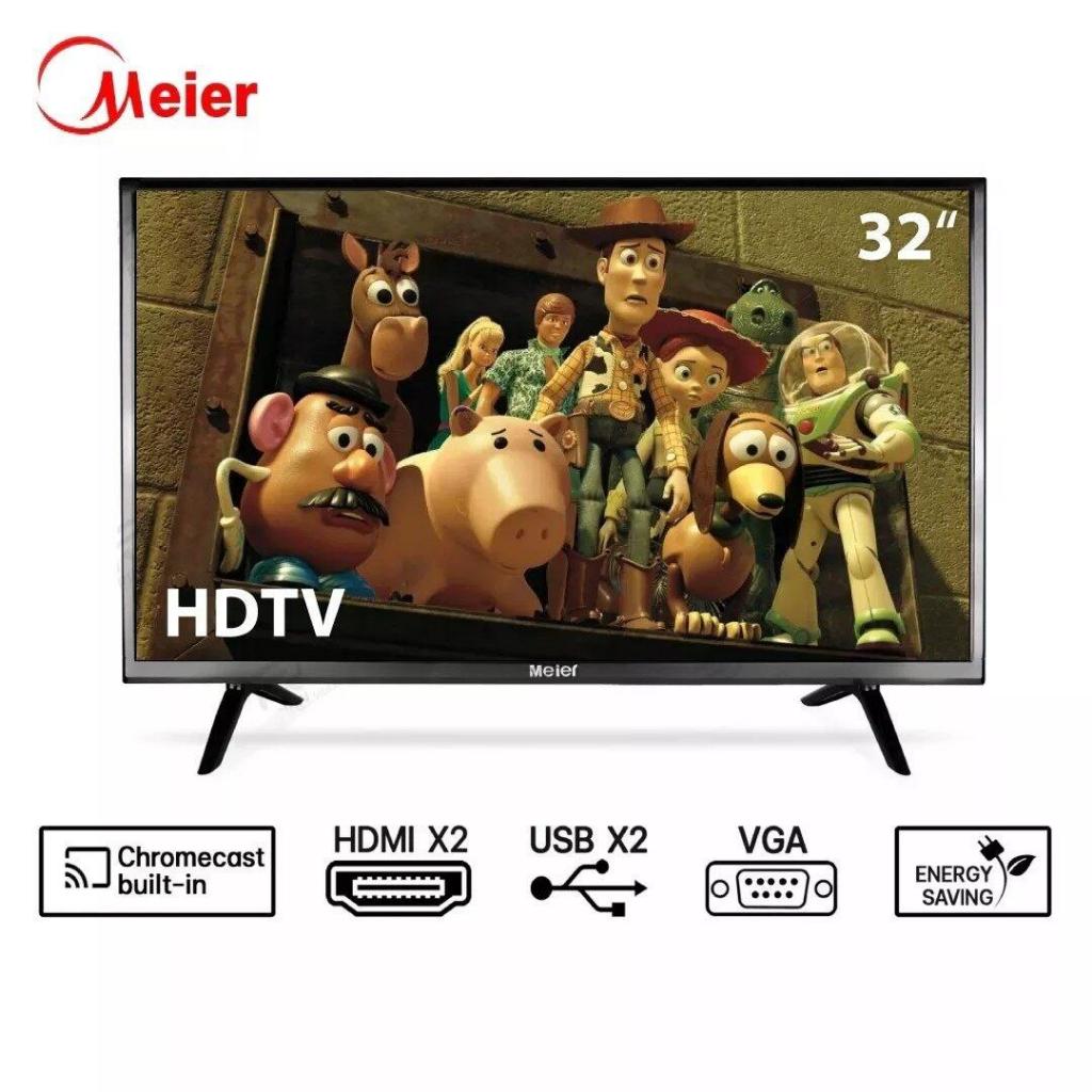 ทีวี SMART TV 32 นิ้ว LED HD TV ทีวีจอแบน สมาร์ททีวี รองรับ YouTube Netflix รับประกันจากโรงงาน ...