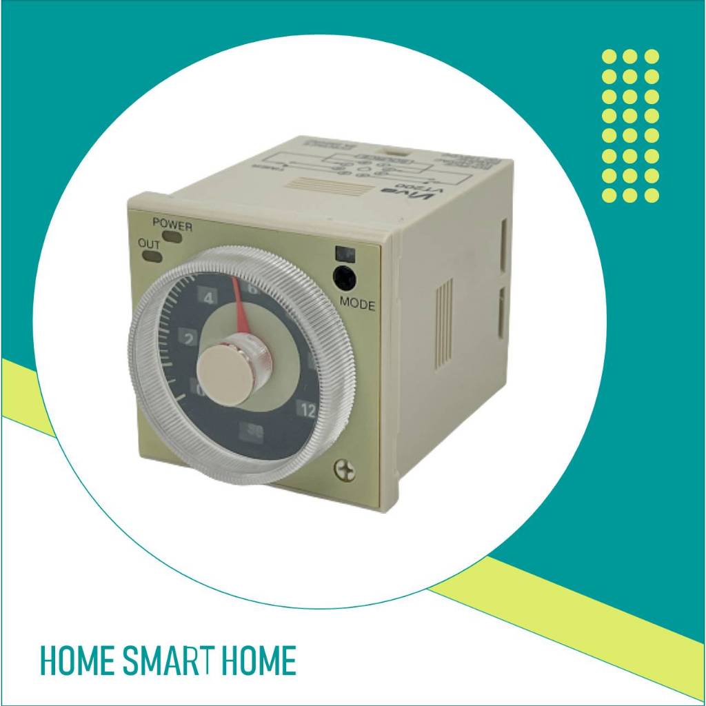 VIVA TIMER รุ่น VT200 รีเลย์ตั้งเวลา หน่วงเวลา ตั้งเวลาได้ 1.2วินาที ...