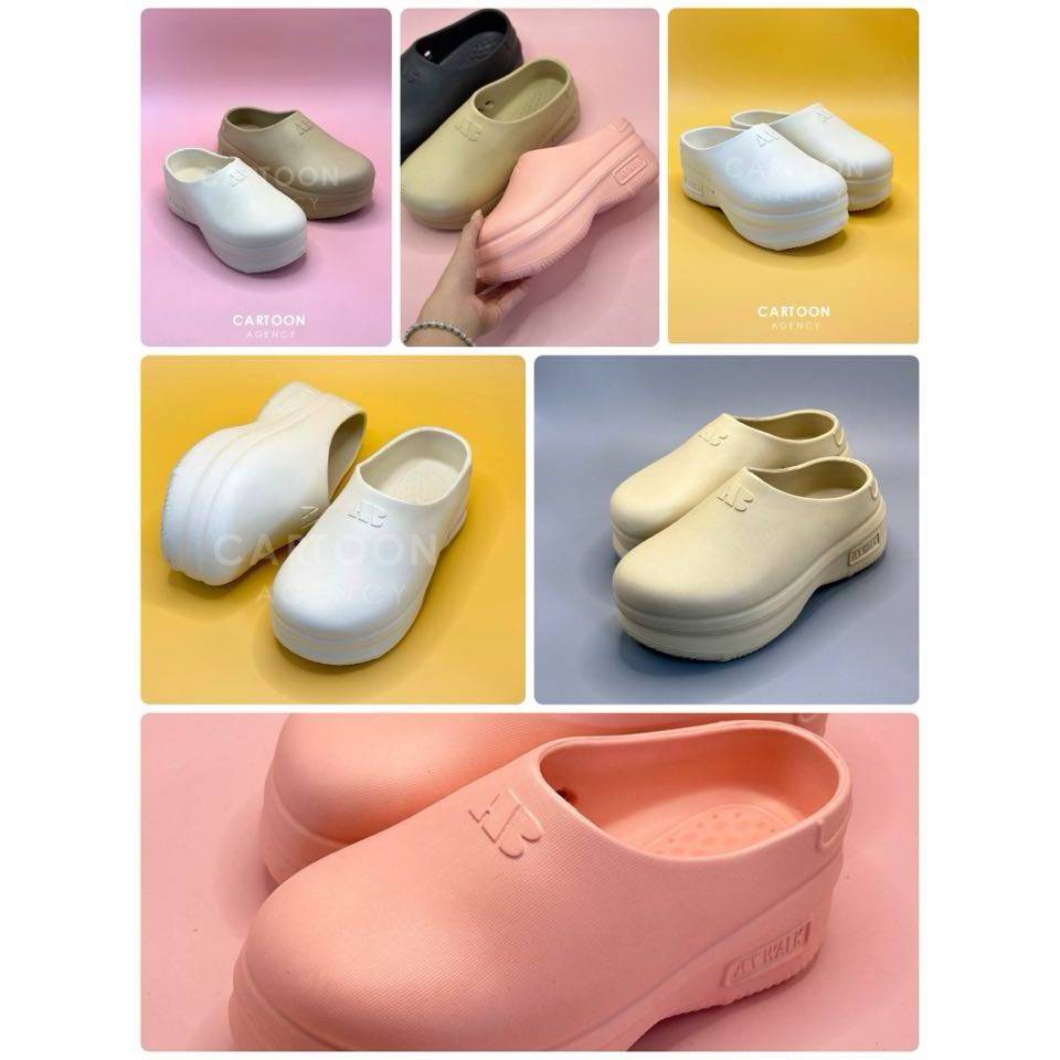 รองเท้ายางแบบสวม ยี่ห้อ ABWALK รุ่น AB589W | Shopee Thailand