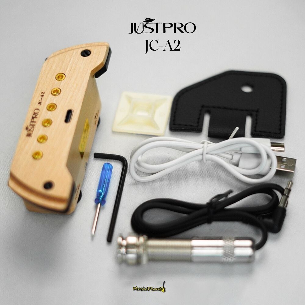 JustPro รุ่น JC-A2 ปิ๊กอัพกีตาร์โปร่ง | Shopee Thailand