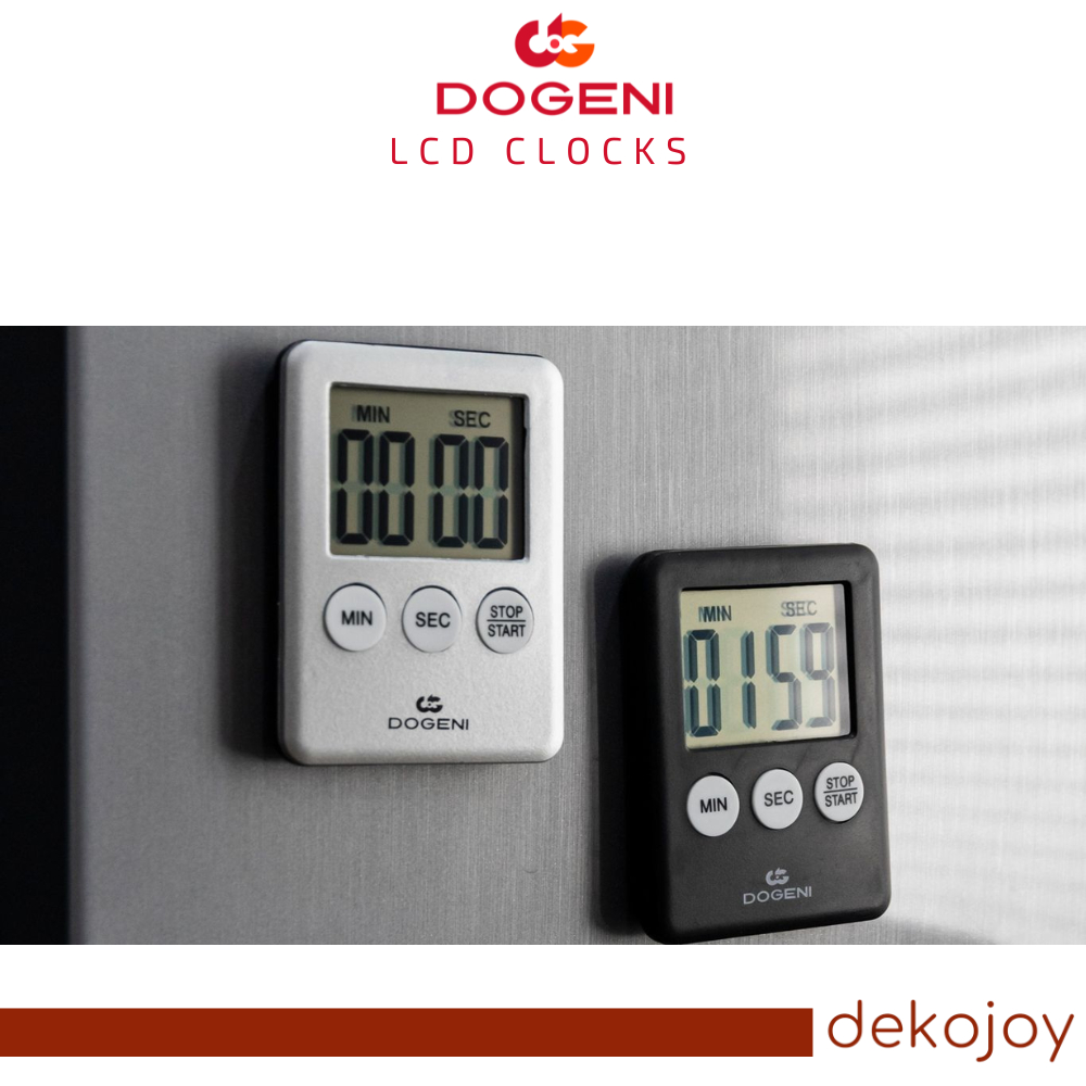 DOGENI Timer/ Stop watch รุ่น TDP006BL/TDP006SL ตั้งเวลาเตือน/ นับถอยหลัง ร้าน Dekojoy | Shopee ...