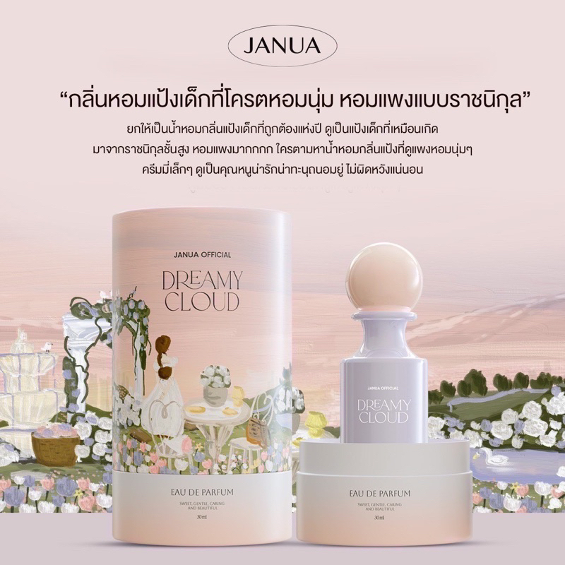 [ลด50%ในไลฟ์ ของแท้‼️]คอลเลคชั่นใหม่ 4กลิ่น น้ำหอม JANUA น้ำหอมแจนยัวร์ ...