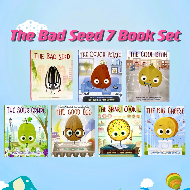 The Bad Seed 7 Books Set, By Jory John & Pete Oswald , Softcover ...