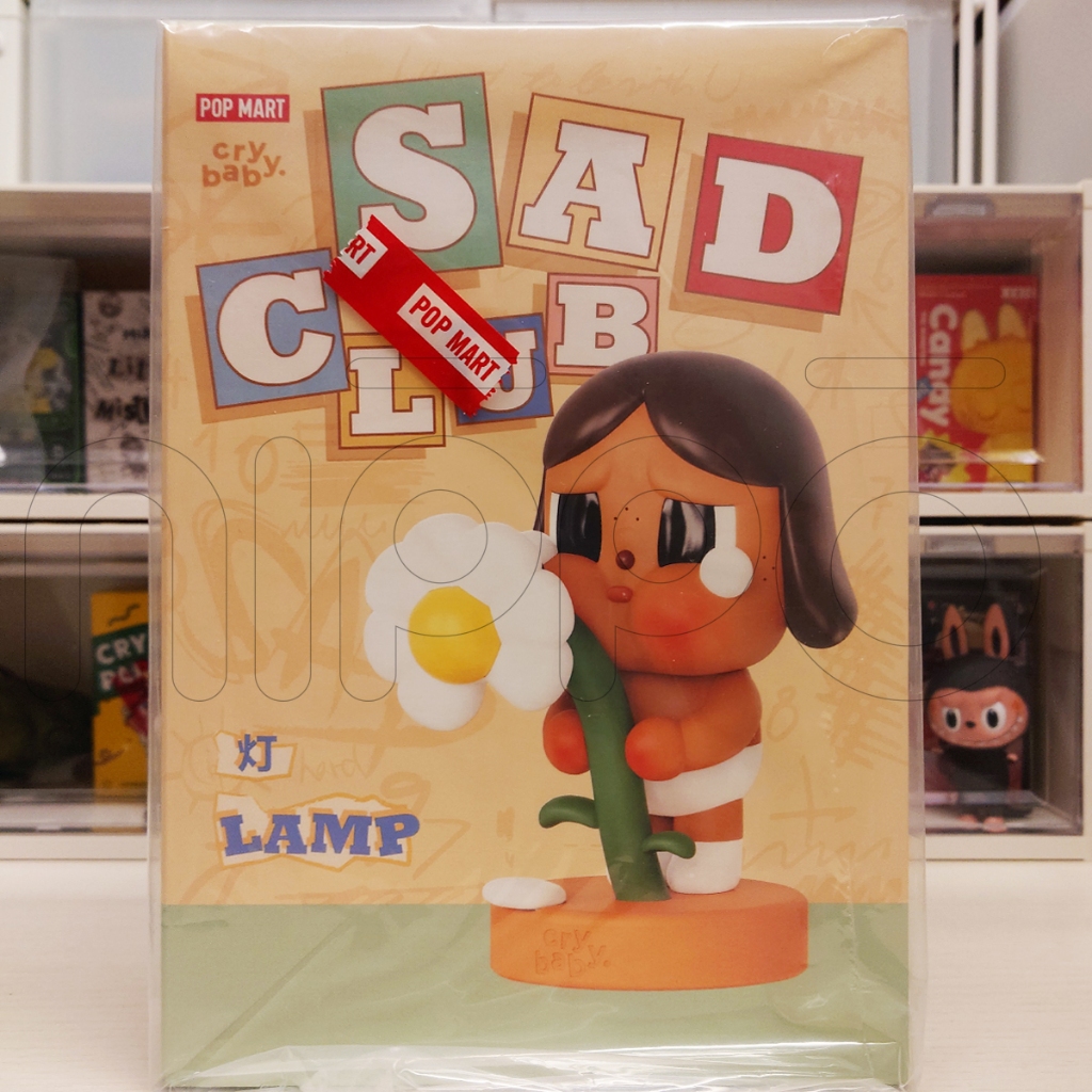 POPMART : พร้อมส่ง โคมไฟ CRYBABY Sad Club Series Lamp (ของแท้ / มือ ...