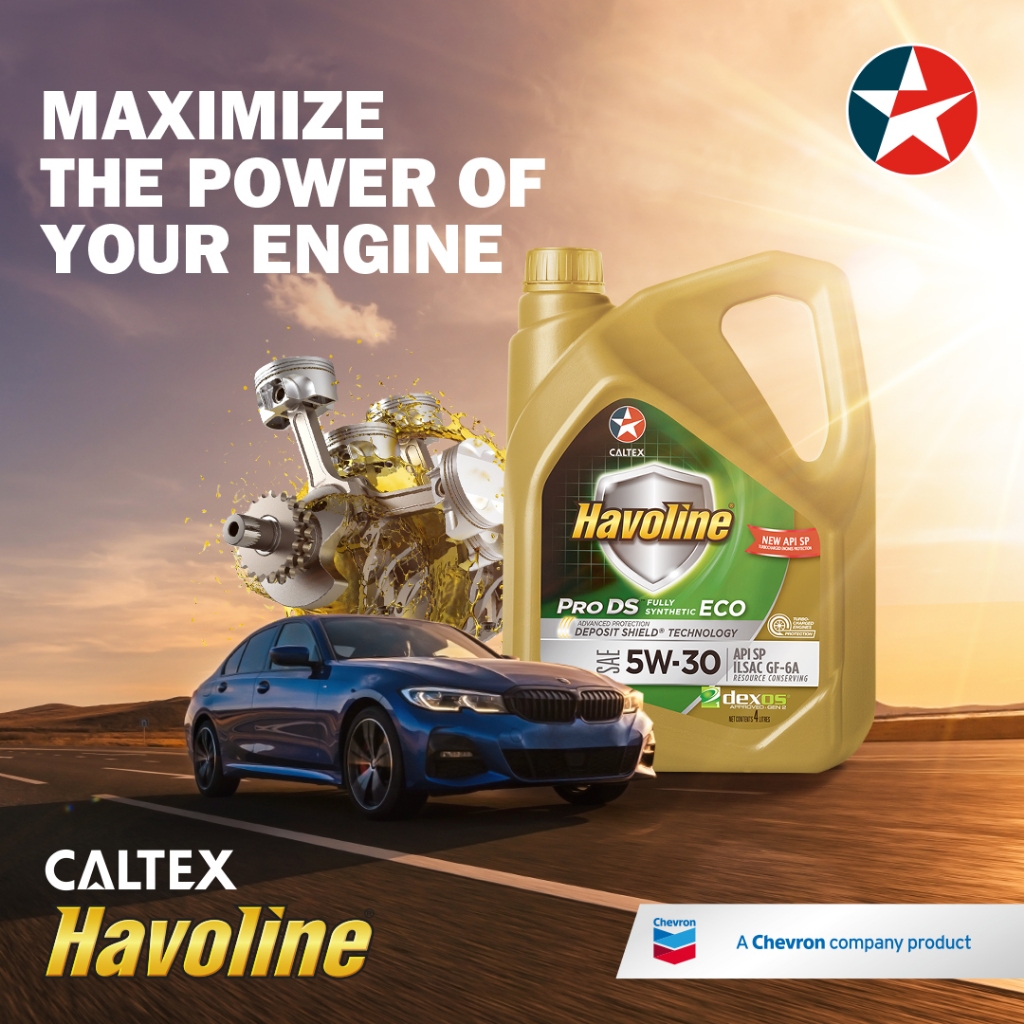 น้ำมันเครื่อง Caltex Havoline Pro DS Fully Synthetic 0w20/5w30 เครื่อง ...