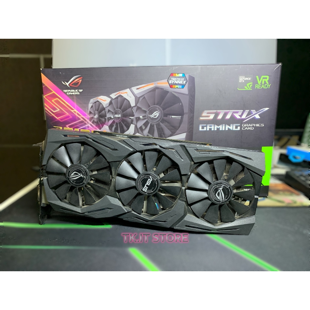 ASUS ROG-STRIX GTX 1070 Ti /8G GDDR5 256-BIT (กราฟฟิคการ์ด มือ2 ...