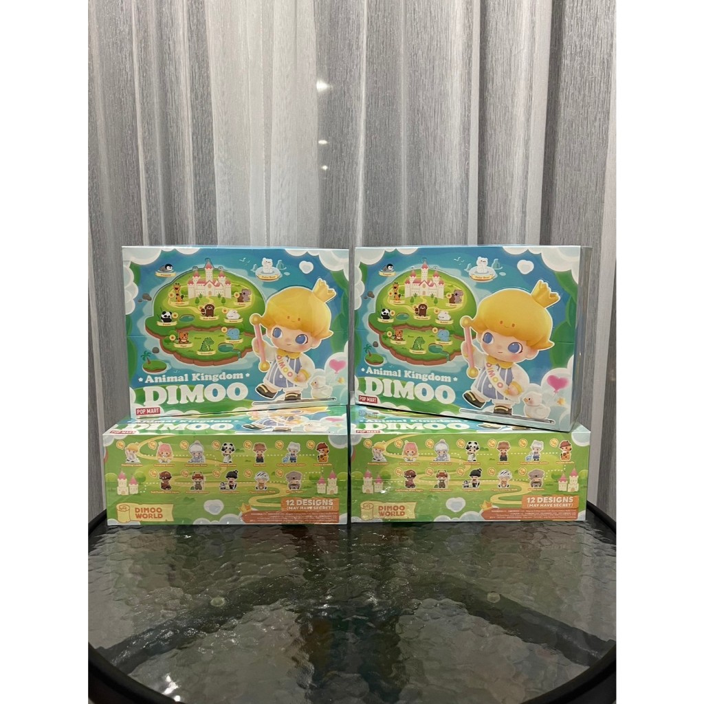 พร้อมส่ง Pop mart Dimoo Animal Kingdom Series Blind box New Dimoo กล่อง ...