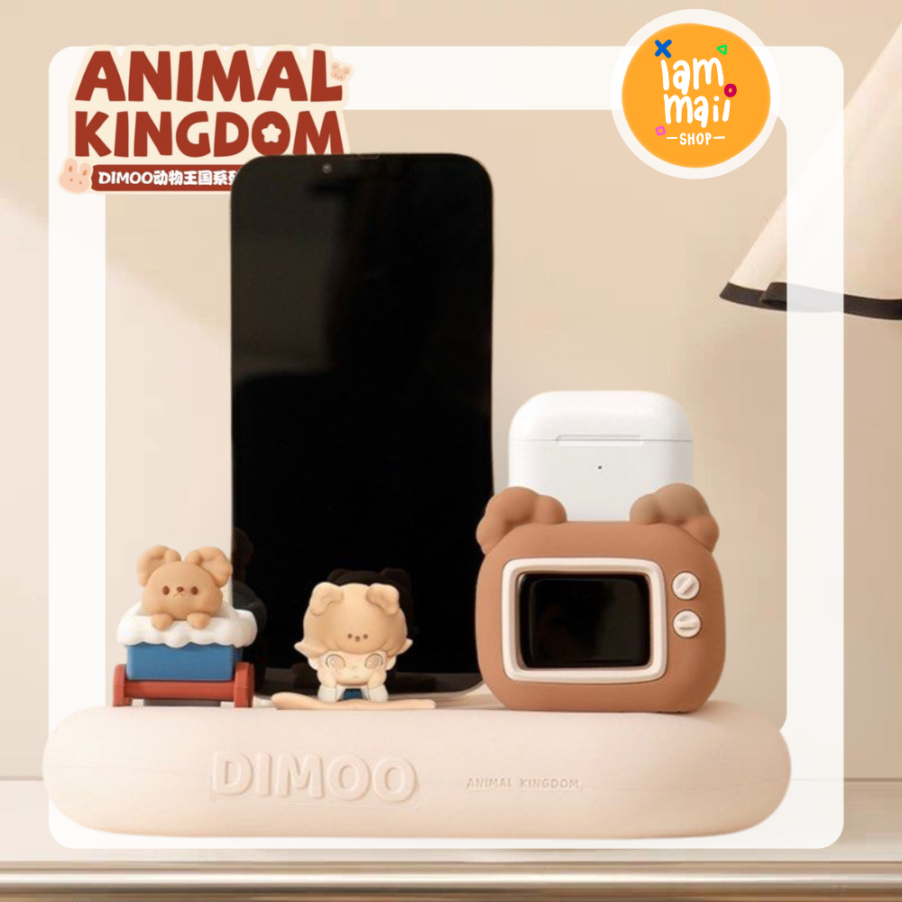 [แท่นชาร์จ] POPMART Dimoo Animal Kingdom 3 in 1 Charging Stand พร้อมส่ง ...