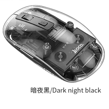 NEW!! HOCO GM29 เมาส์บลูทูธไร้สาย Mysterious dual-mode silent wireless ...