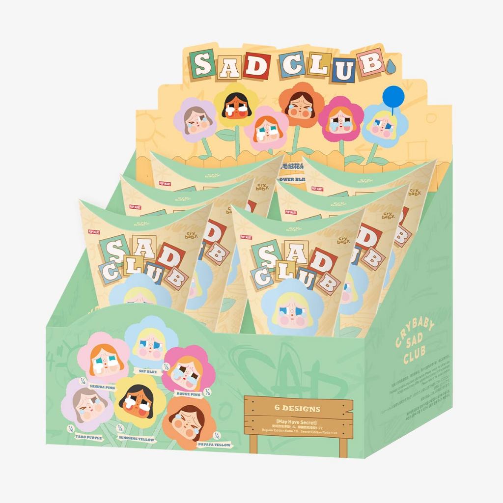 ดอกไม้ Sad club Crybaby พร้อมส่งไม่ต้องรอพรี แบบจุ่ม | Shopee Thailand