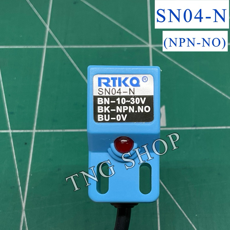 SN04-N NPN-NO DC 10-30V SN04 Inductive Proximity Sensor Detection Switch For arduino เซ็นเซอร์ ...
