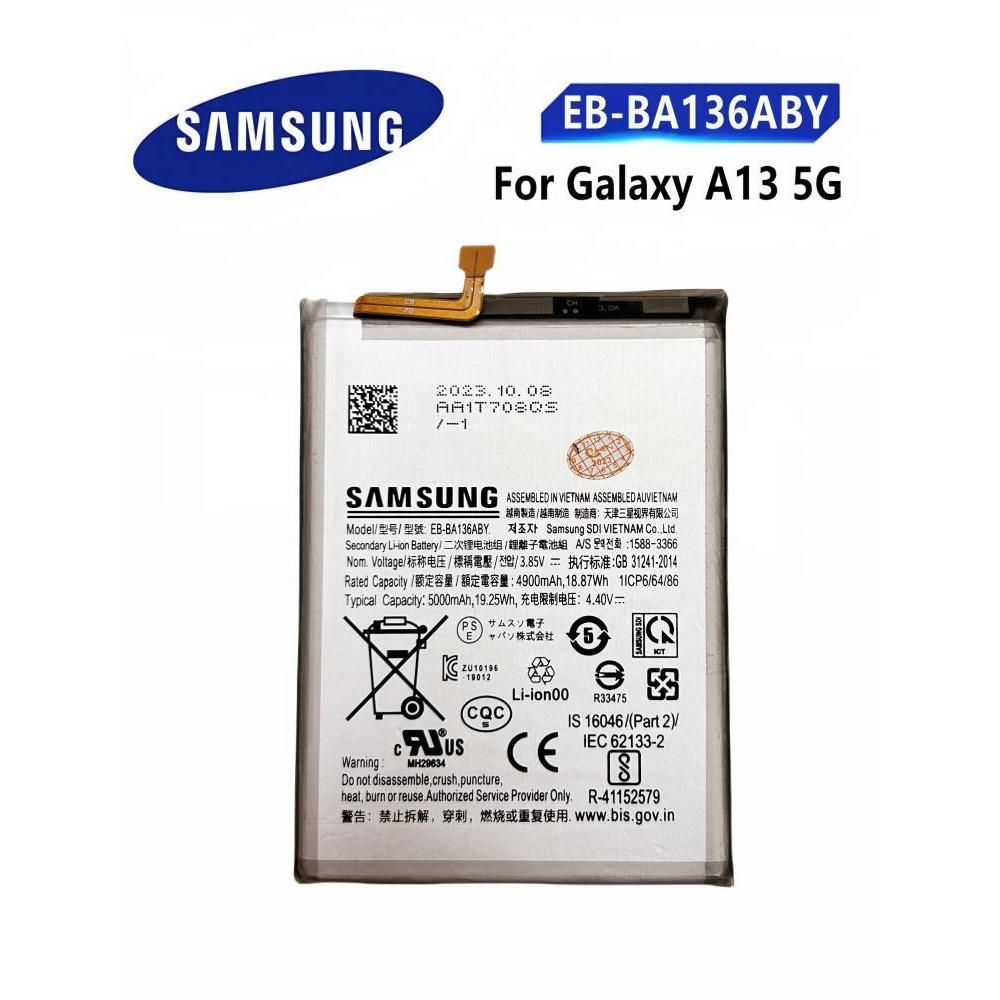 Samsung Original แบตเตอรี่ แท้ Galaxy A13 5G แบต battery EB-BA136ABY ...