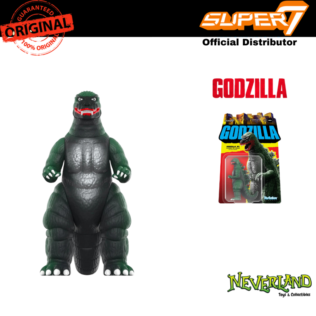 Super7 Toho Godzilla '74 (Toy Recolor Version) ReAction Figure | Shopee ...