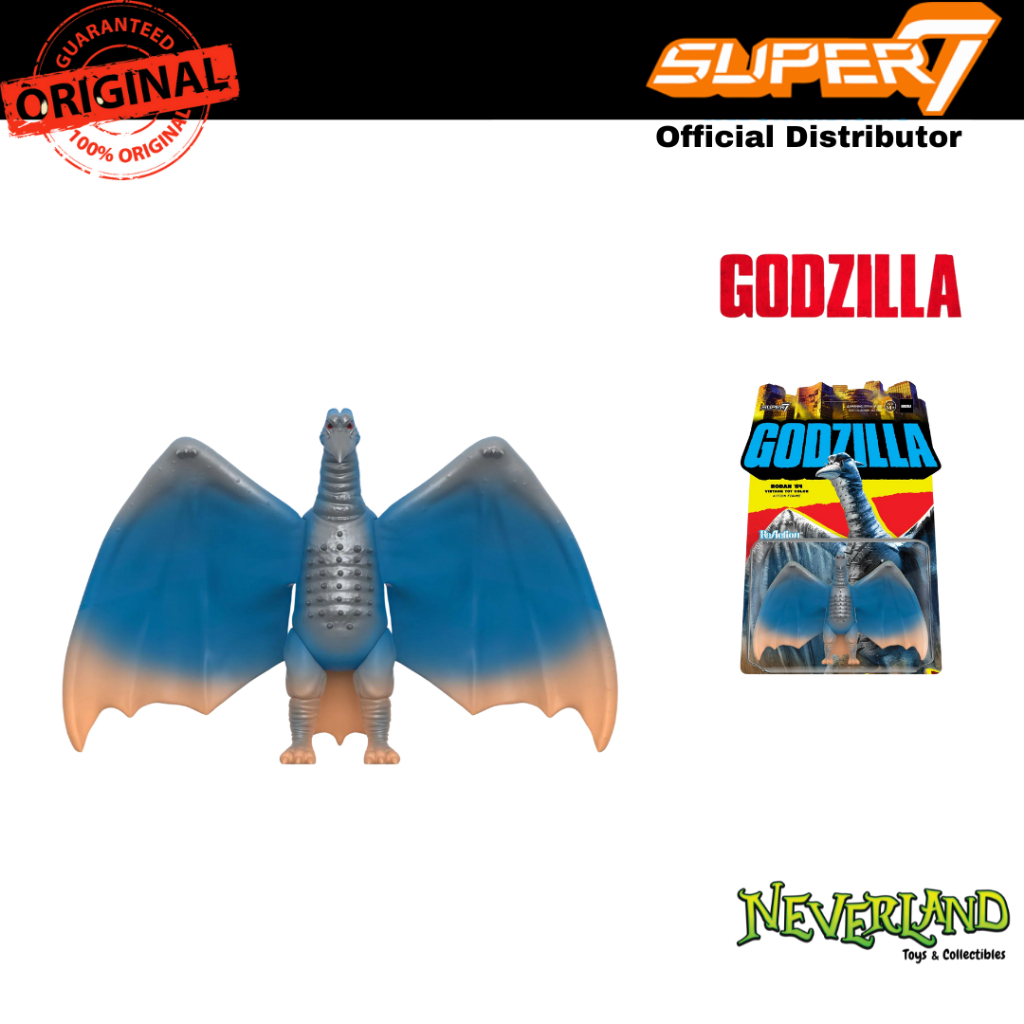 Super7 Toho Godzilla Rodan (Toy Recolor Version) ReAction Figure ...