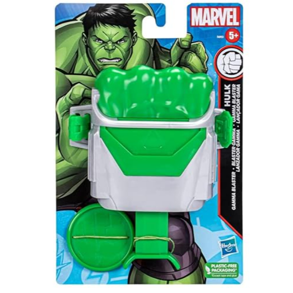 Hasbro Marvel Hulk Gamma Blaster with Disc, Role Play Super Hero Toys ...