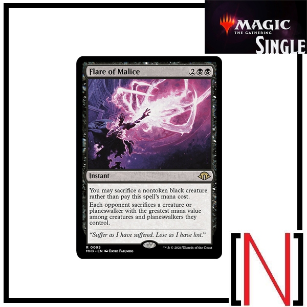 [MTG][Single][MH3] Flare of Malice ระดับ Rare [ภาษาอังกฤษ] | Shopee ...