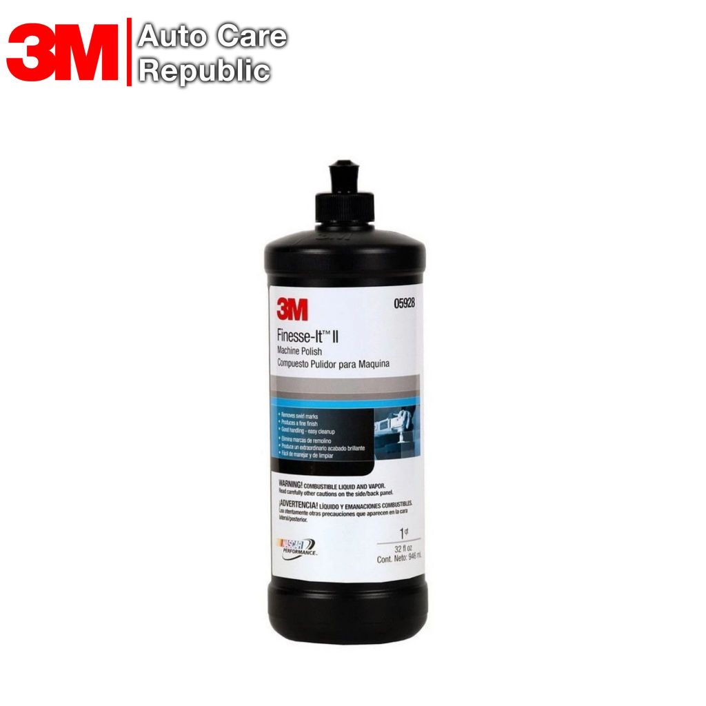 3M 05928 Finesse-It IIน้ำยาขัดละเอียดและขัดเงาด้วยเครื่อง 946 มล. ...