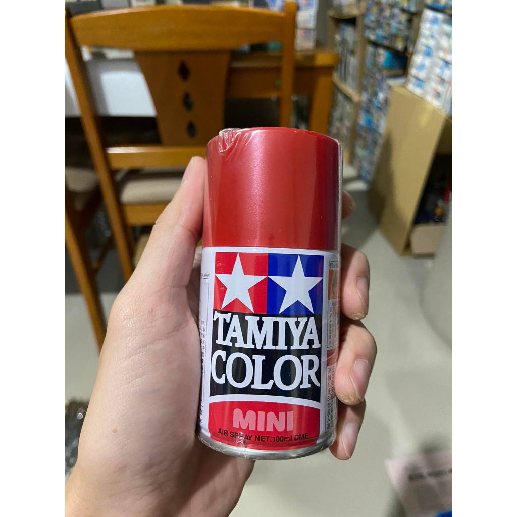 สีสเปรย์ Tamiya TS-85 Bright Mica RED สีสเปรย์ สีกระป๋อง Colorspray ...
