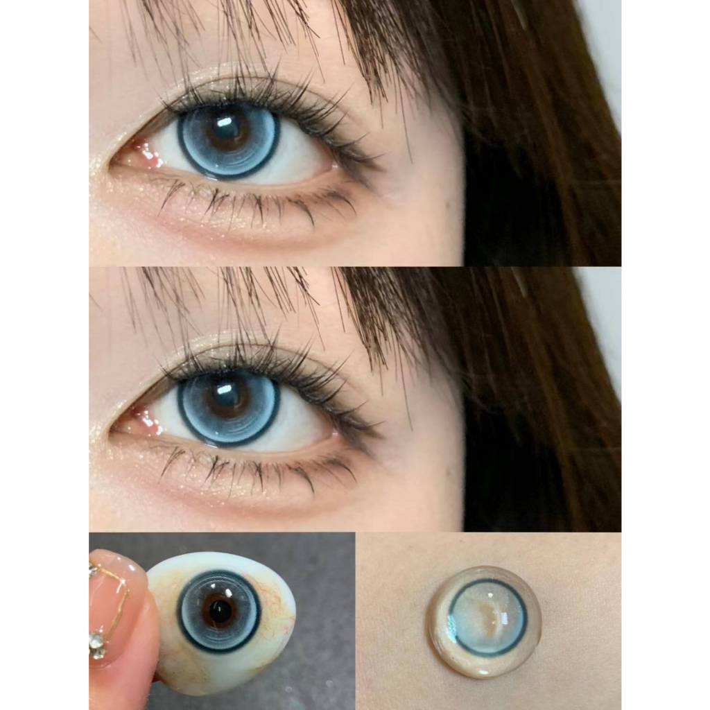Miltiaรายปีรุ่นSanctuary Luckylens (Glowy brown, Glowy gray, Glowy sea) (วัสดุSilicone hydrogel ...
