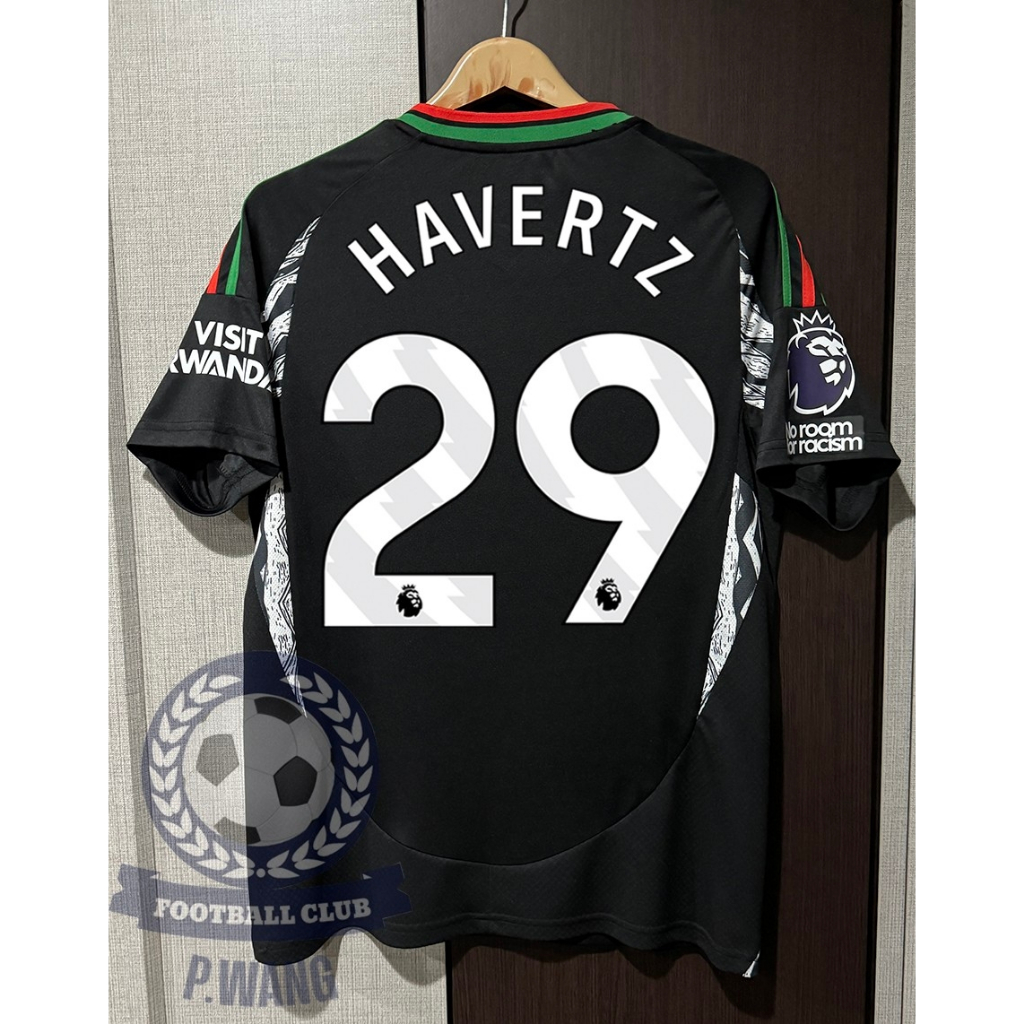 New !!เสื้อ อาร์เซนอล Away เยือน เกรดแฟนบอล 2024/25 ฟลูออฟชั่น EPL ชื่อนักเตะอาร์เซน่อล (ครบทุก ...