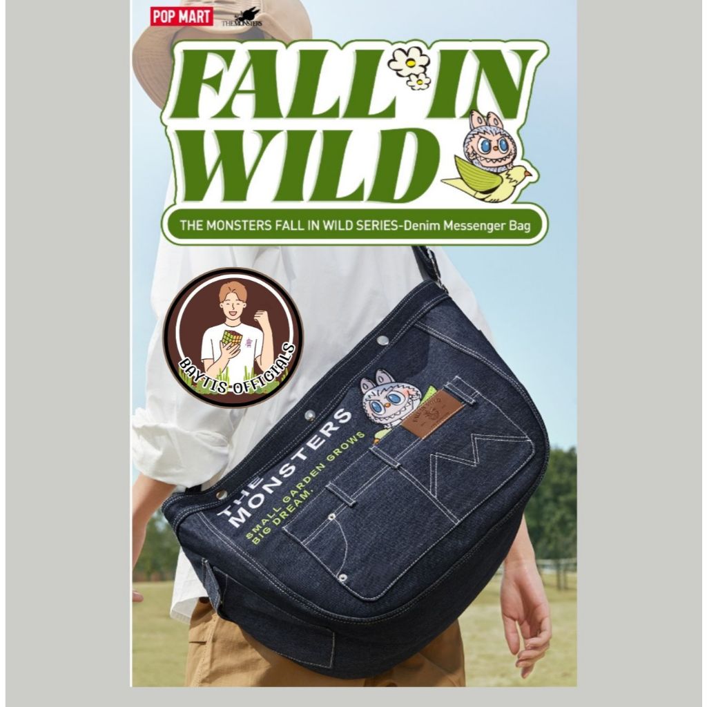 (พร้อมส่งในไทย) POP MART THE MONSTERS FALL IN WILD SERIES-Denim กระเป๋า ...