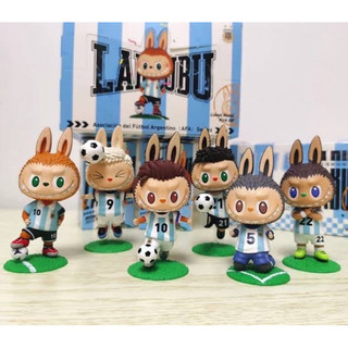 โมเดล Labubu Argentina football series | Shopee Thailand