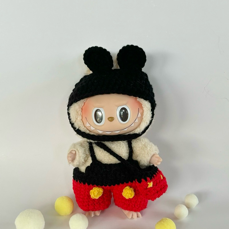 ชุด Labubu ชุดลาบูบู้ ชุดMickey mouse🐭🧣(pre-order) | Shopee Thailand