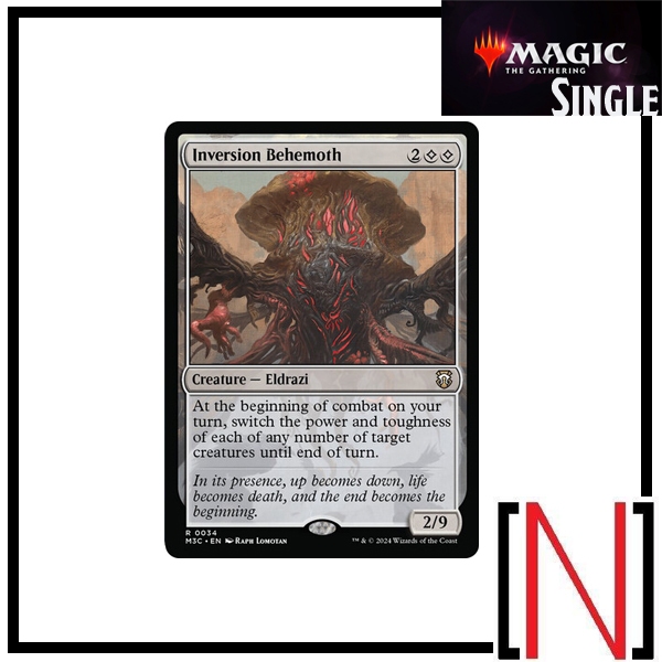 [MTG][Single][M3C] Inversion Behemoth ระดับ Rare [ภาษาอังกฤษ] | Shopee ...
