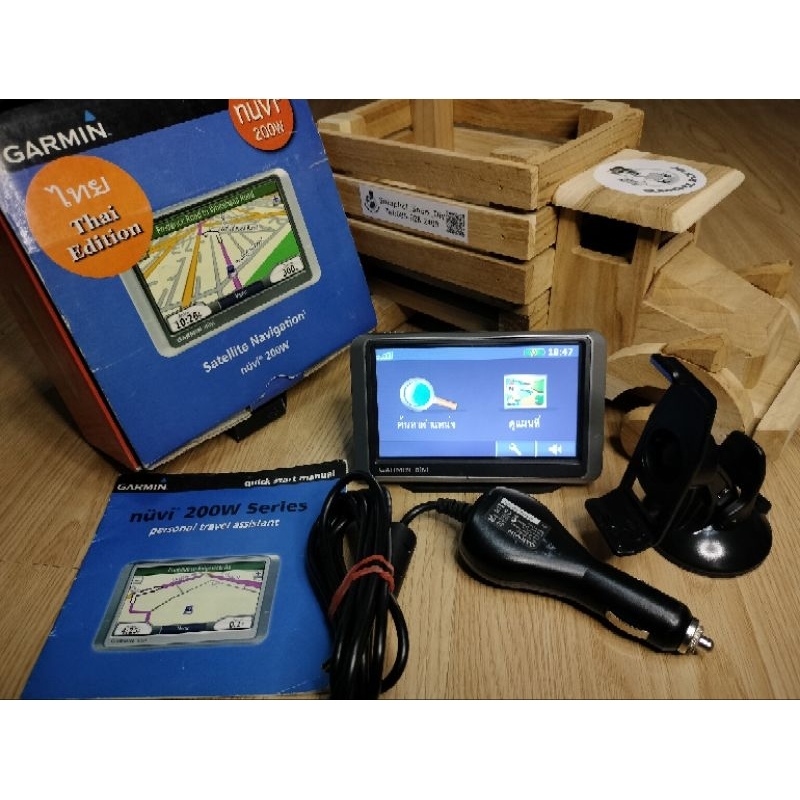 GPS Garmin nüvi 200w(esri Thailand),จอ 4.3 นิ้ว,ครบกล่อง | Shopee Thailand