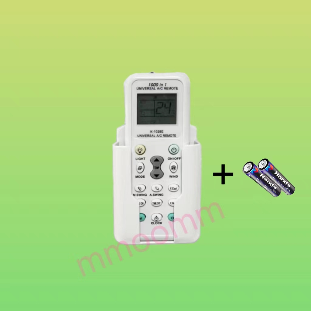 รีโมทแอร์ครอบจักรวาล(รุ่น K-1028E) ใช้ได้กับแอร์ทุกรุ่น/ยี่ห้อ | Shopee ...