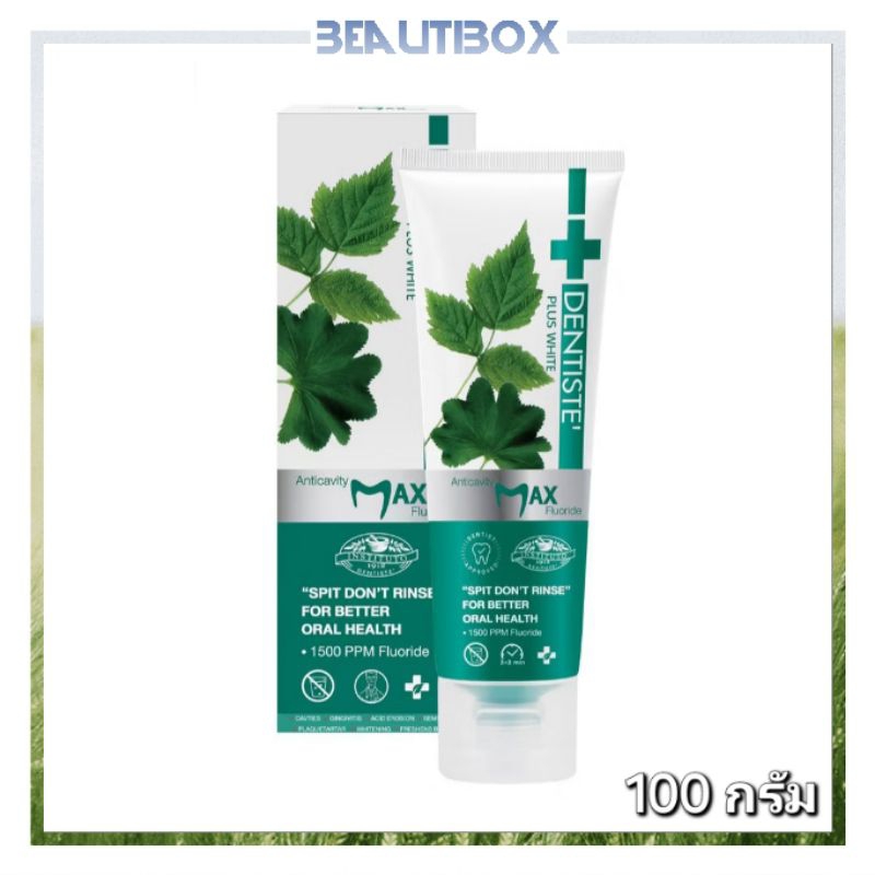 ยาสีฟัน Dentiste Anticavity Max Fluoride Toothpaste 100g | Shopee Thailand