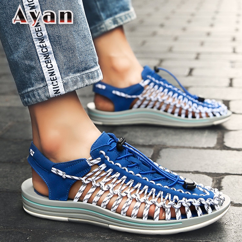 AYAN 2024 KEEN sandals ชาย หญิง รองเท้าแตะรัดส้น รองเท้าแตะสำหรับผู้ชาย | Shopee Thailand