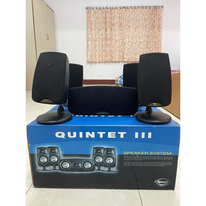 ชุดลำโพงดูหนัง Klipsch Quintet III มือสอง สภาพสวยใช้งานน้อย | Shopee Thailand
