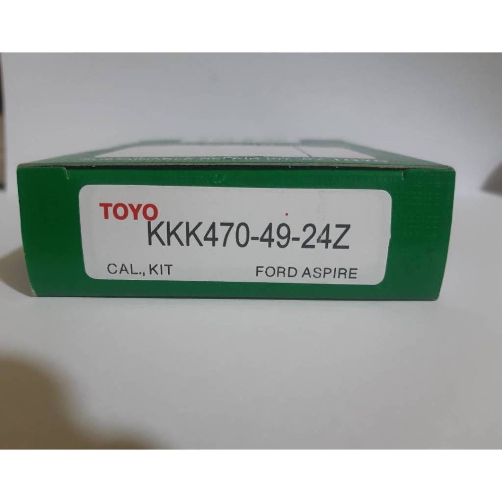 ชุดซ่อมยางดิสเบรคหน้า FORD ASPIRE ยี่ห้อ TOYO ชุดละ300- | Shopee Thailand