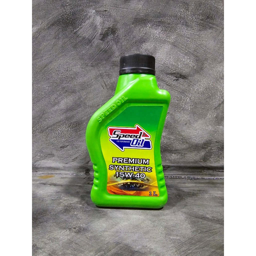 Speed Oil 15W-40 น้ำมันเครื่องสังเคราะห์แท้ 100% สำหรับเครื่องยนต์ดีเซล ...
