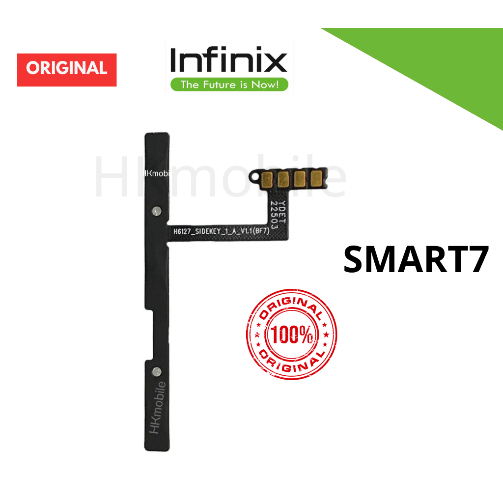 แพรสวิต ปุ่มเปิด ปิด เพิ่มเสียง ลดเสียง infinix smart7 สินค้าของแท้ ...