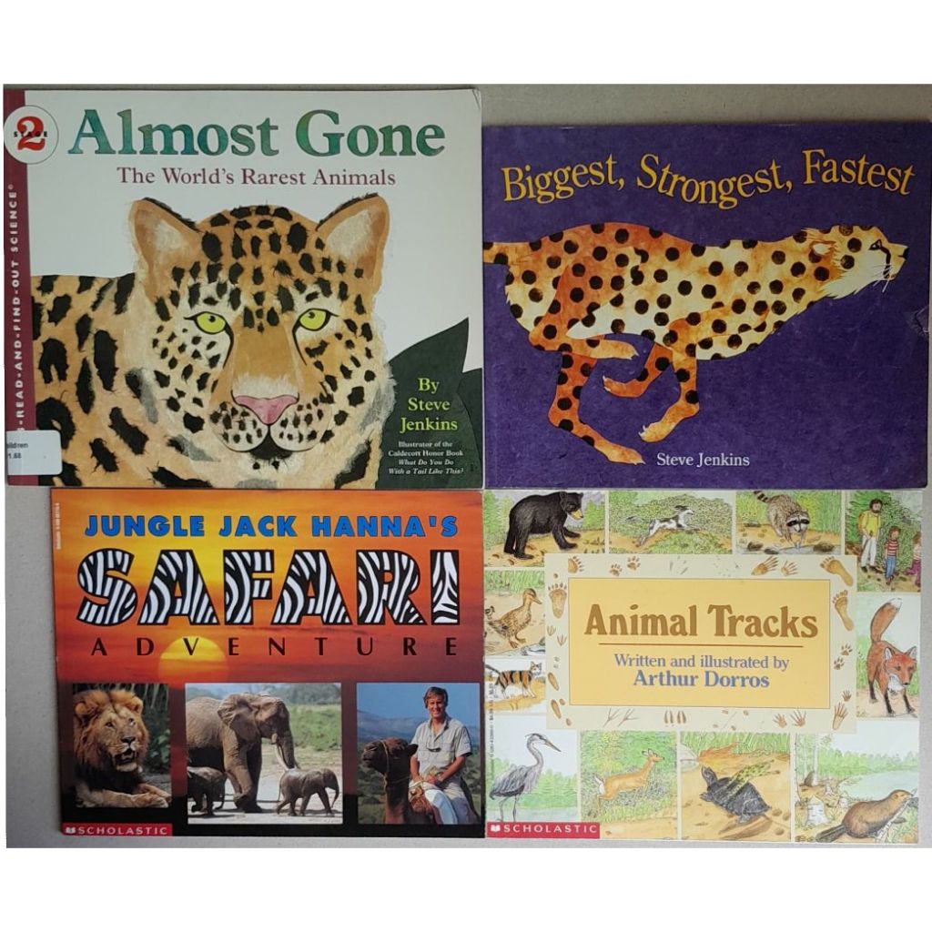 ks3-7 rarest animals, biggest strongest fastest, safari, animal tracks ...
