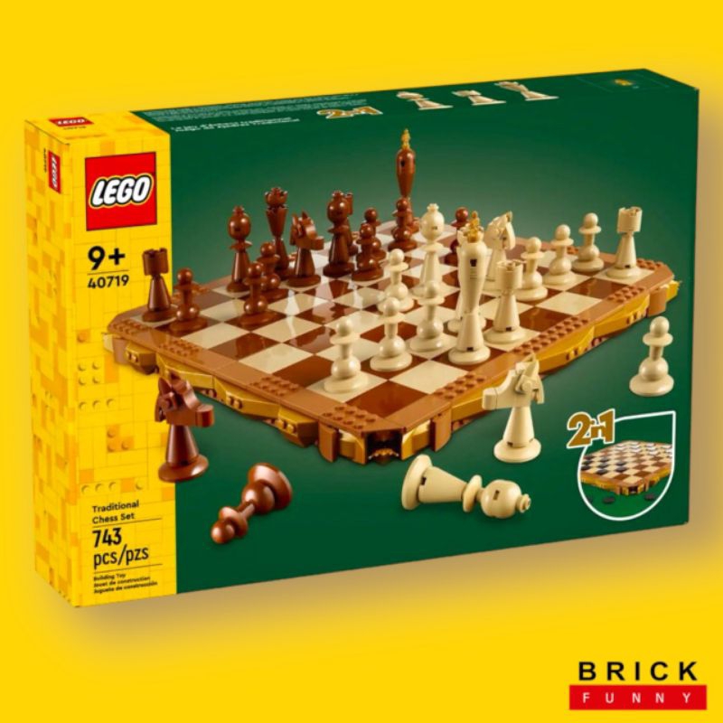 LEGO 40719 Traditional Chess Set สินค้าใหม่ สินค้าพร้อมส่ง กล่องสวย จัด ...