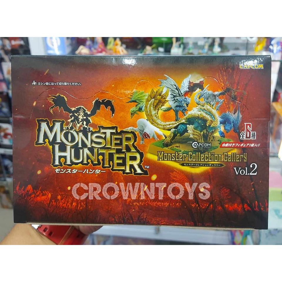Monster Hunter- Monster Collection Gallery vol.2 : Capcpm (1box : 6pcs ...