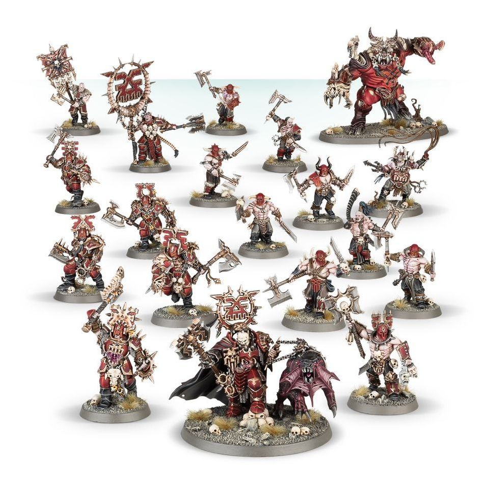 Warhammer AOS : Blades of Khorne : Khorne Bloodbound Goreblade Warband ...