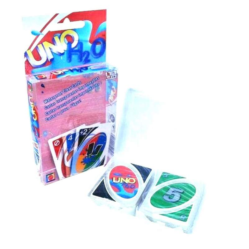 การ์ดเกมส์พลาสติกกันน้ำ “UNO” Card Game (H2O)(Packet-กล่องพลาสติก ...