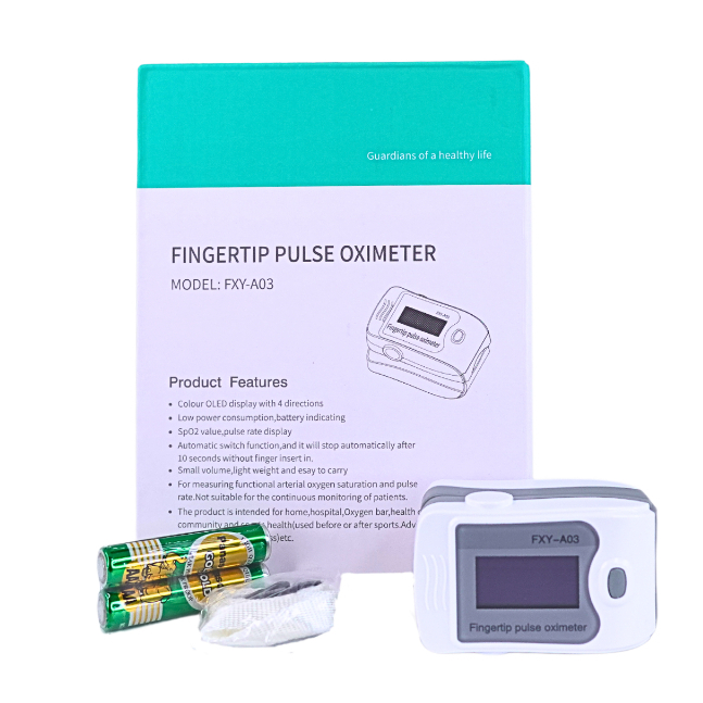 เครื่องวัดระดับออกซิเจน ปลายนิ้ว รุ่น FXY-A03 Folee | Shopee Thailand