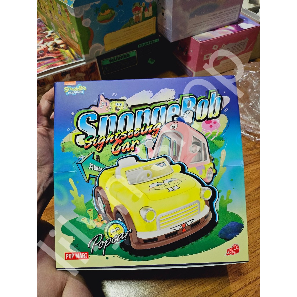 POP MART SpongeBob SquarePants Sightseeing Car Series | Shopee Thailand
