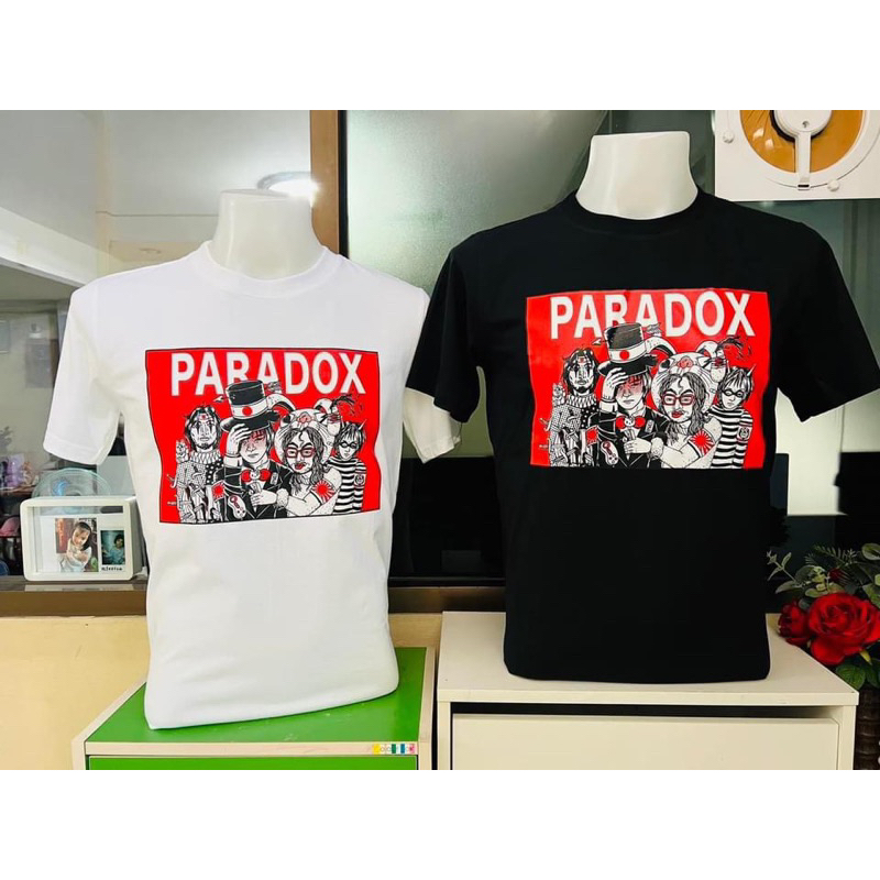 puck x paradox เสื้อทัวร์paradox x ศิลปิน puck ลายลิมิเตท | Shopee Thailand