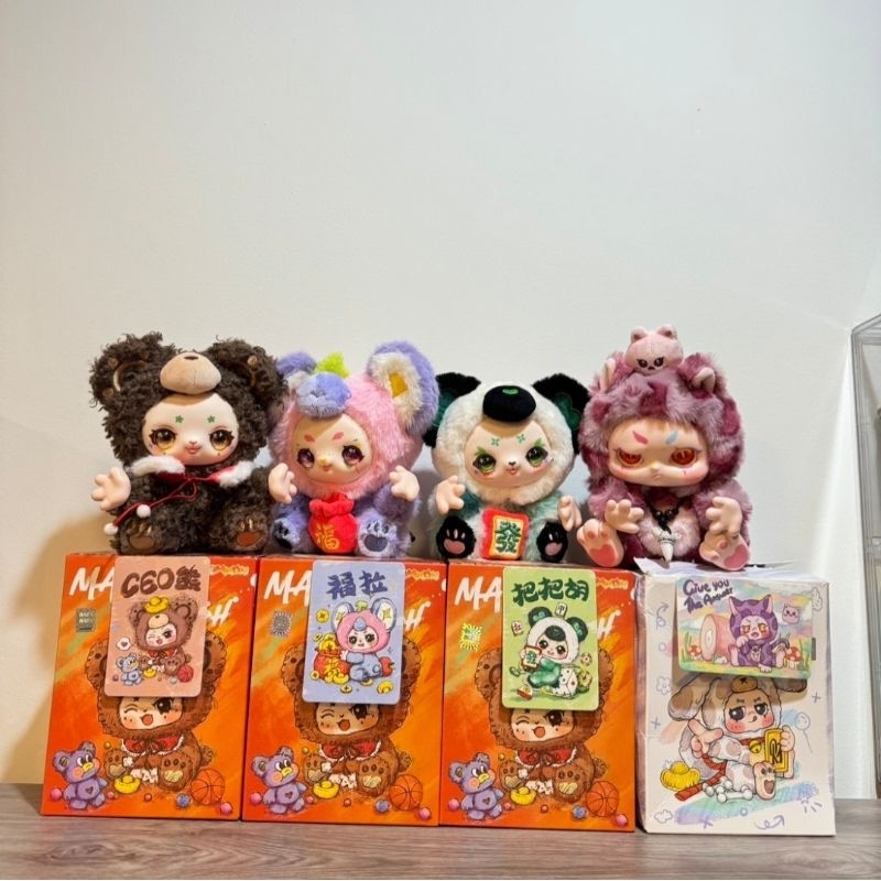 ร้านไทย พร้อมส่ง กล่องสุ่ม ตุ๊กตา kimmon v3 (คิมม่อนv.3) แบบแกะเช็คตัว ...