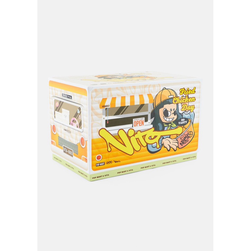 [ของแท้] Popmart VITA Fried Chicken Day Limited Edition Big Body ...