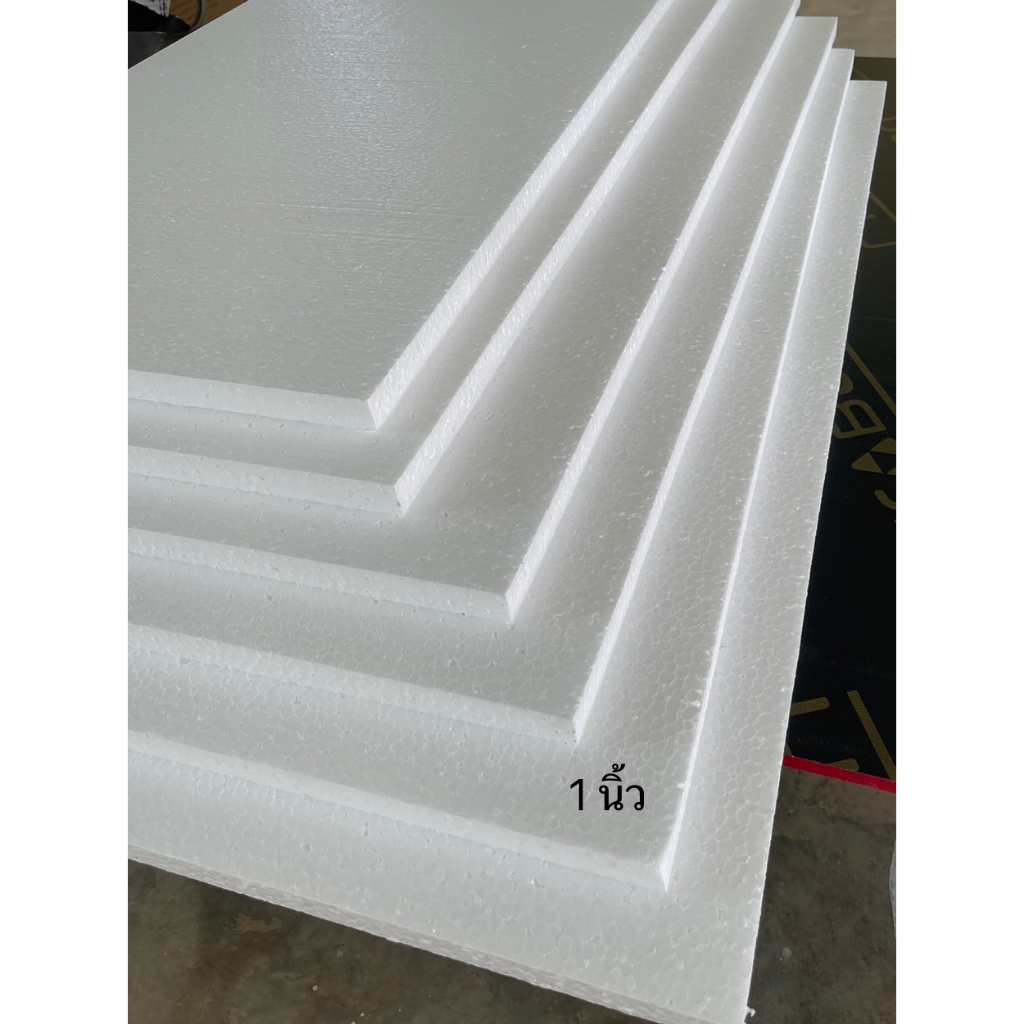 โฟมแผ่น Foam Sheet ขนาด 60x120cm หนา 1 นิ้ว (หนาแน่น 0.65 ปอนด์) ราคา ...