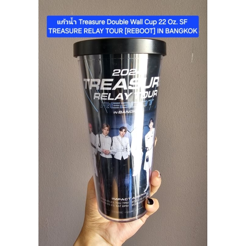 พร้อมส่ง แก้วน้ำ Treasure Double Wall Cup 22 Oz. TREASURE RELAY TOUR ...