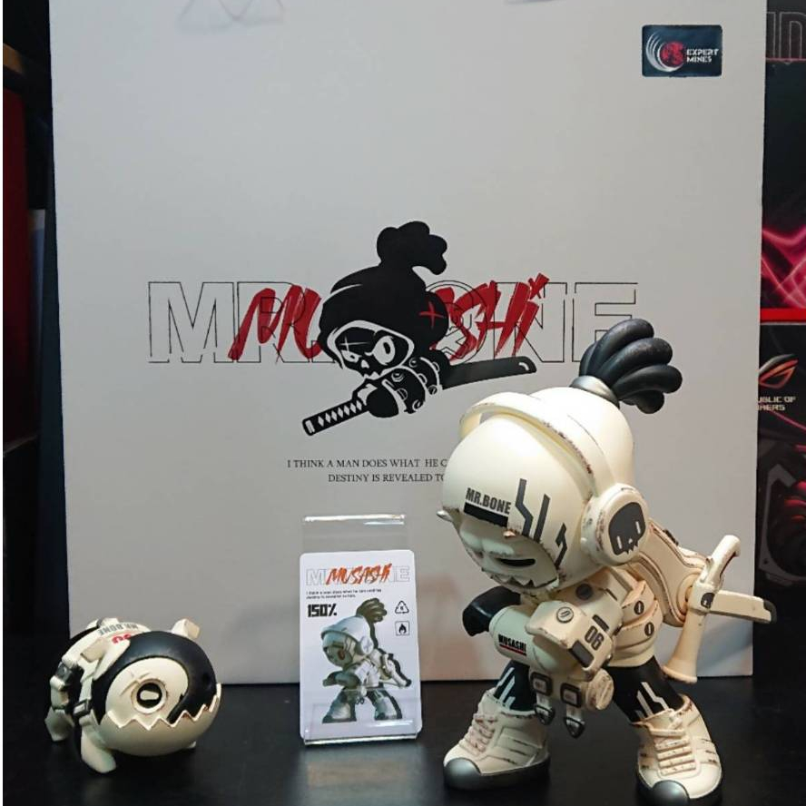 MR. BONE Musashi-Blade of Snowstorm 150% Limited Gift Box 🗡️💀 | Shopee ...
