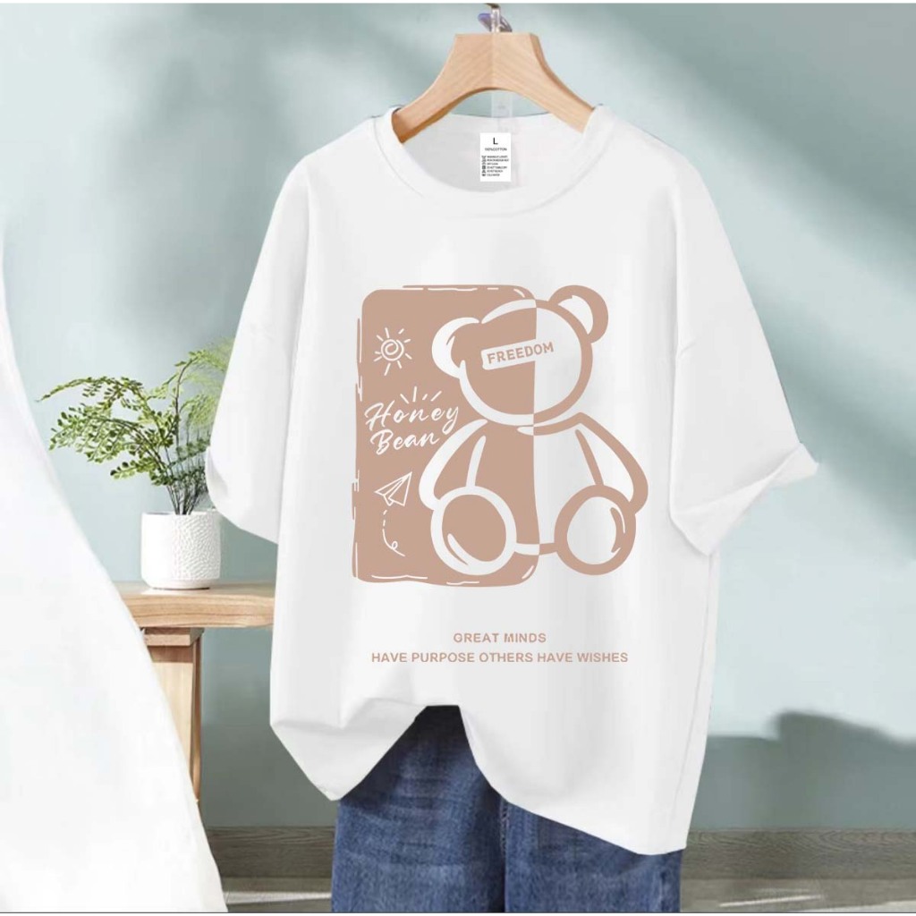 💥 BK-848 💥 เสื้อยืดแฟชั่น ผ้านิ่มเด้งผ้ายืดเนื้อผ้านุ่มระบายอากาศดี ...